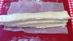 Garlic & Herb Twister Bread – making