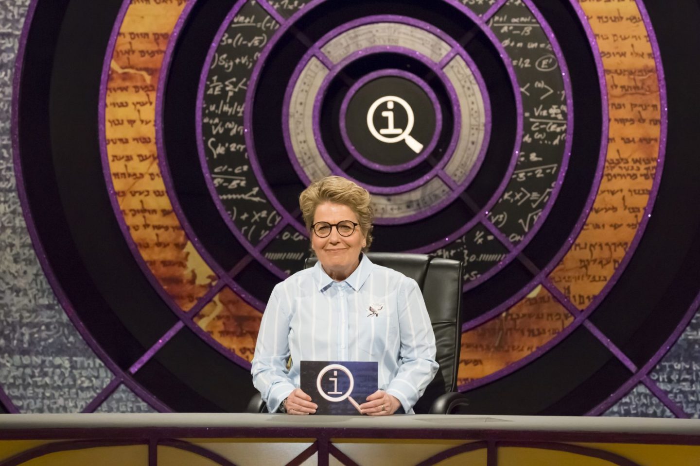 Filming gets underway for the new QI Christmas special ...