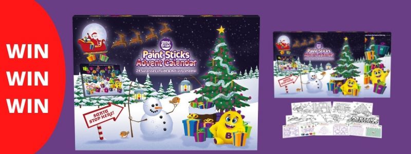 WIN: Little Brian Paint Stickers Advent Calendar