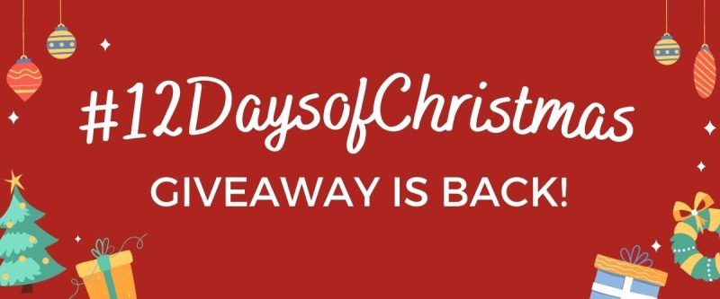 The 12 Days of Christmas giveaway is BACK!
