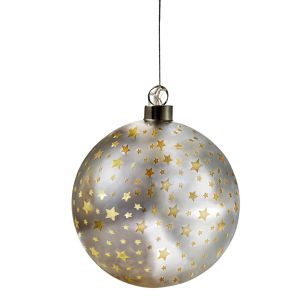 matalan-silver-star-led-bauble